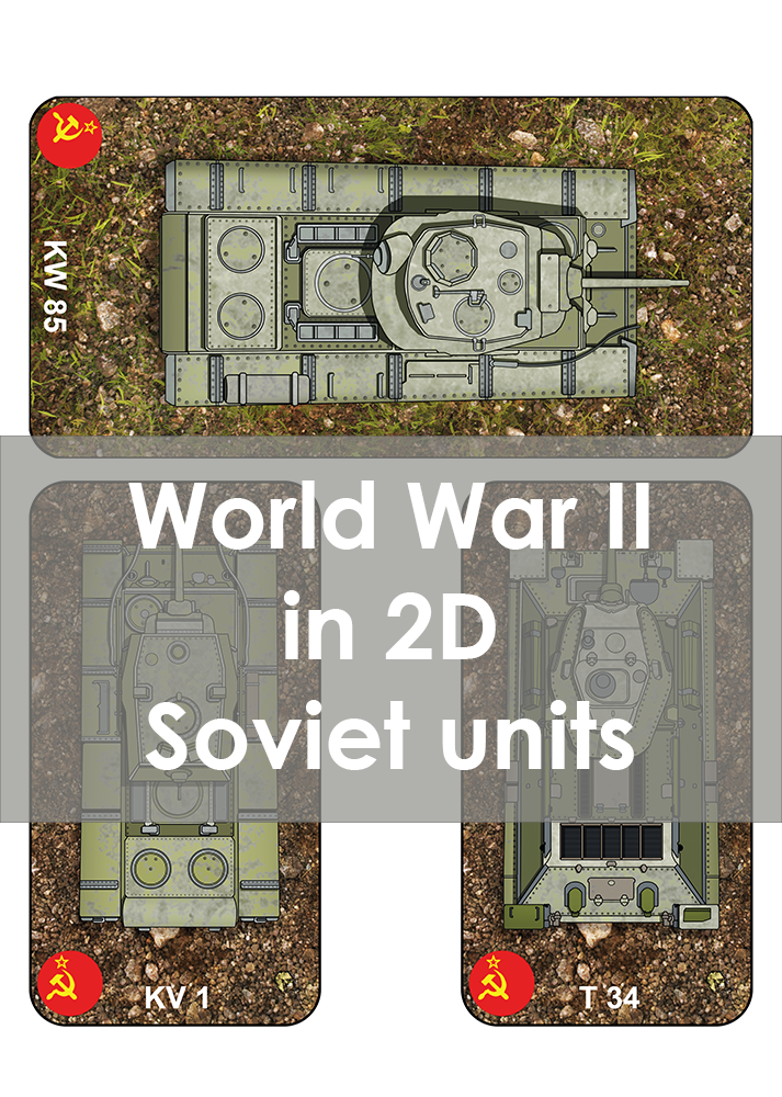 World War 2 in 2D Soviet Units 1:56 (28 mm) - TankettePublishing ...