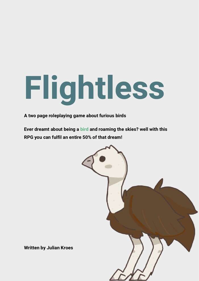 Flightless - Julian Kroes | DriveThruRPG