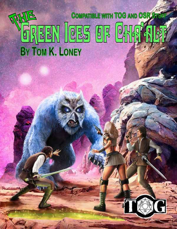The Green Ices of Cha'alt - Peryton Publishing | Peryton RPG | DriveThruRPG