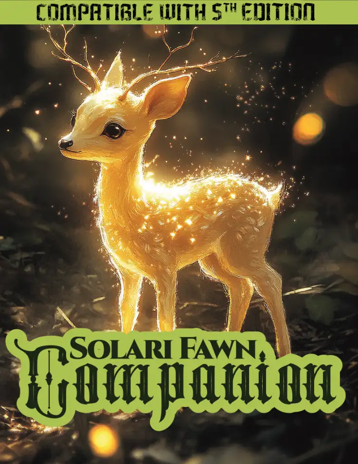 Solari Fawn - A Unique Companion for 5e - A4 Play | Companion ...