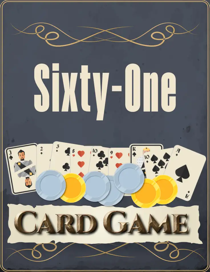 Sixty-One Card Game - A4 Play | Card Games | DriveThruRPG