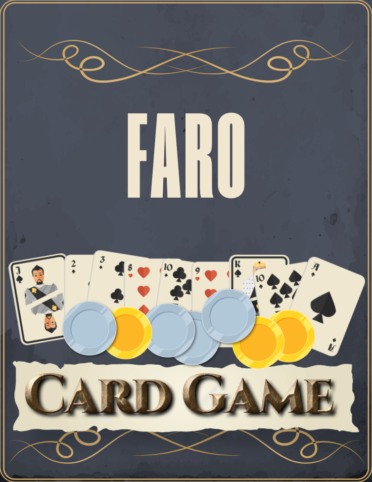 Faro Card Game - A4 Play | Card Games | DriveThruRPG
