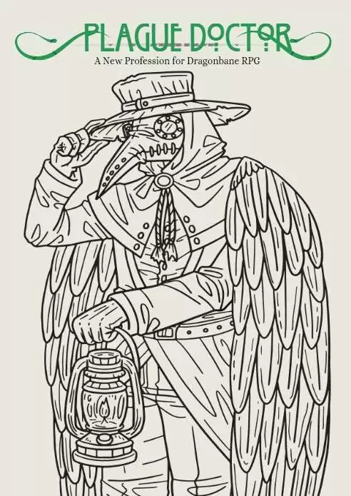 Plague Doctor Profession (Dragonbane RPG) - Rocket Punch Press ...