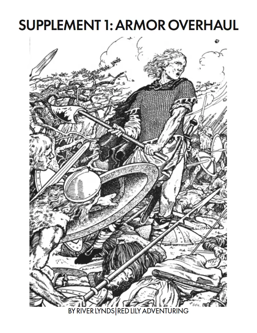 Supplement 1: Armor Overhaul - Red Lily Adventuring | DriveThruRPG