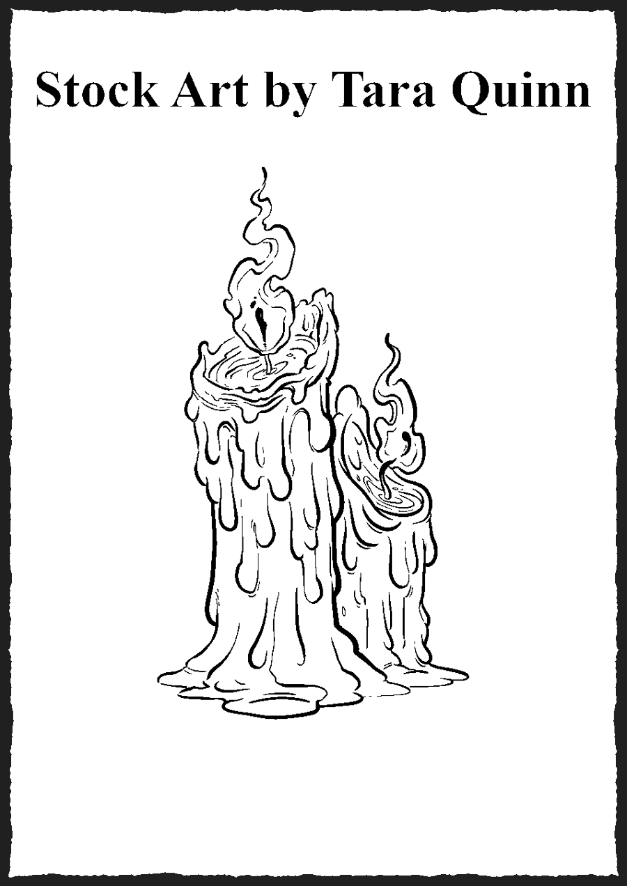 Candle - RPG Stock Art by Tara Quinn - BirdEnuf Books & Games ...