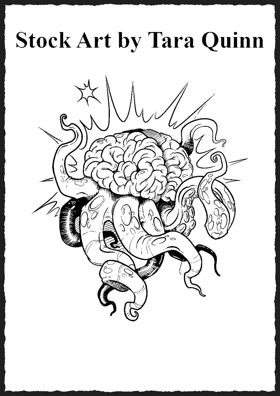 Ancient Brain - RPG Stock Art by Tara Quinn - BirdEnuf Books & Games ...
