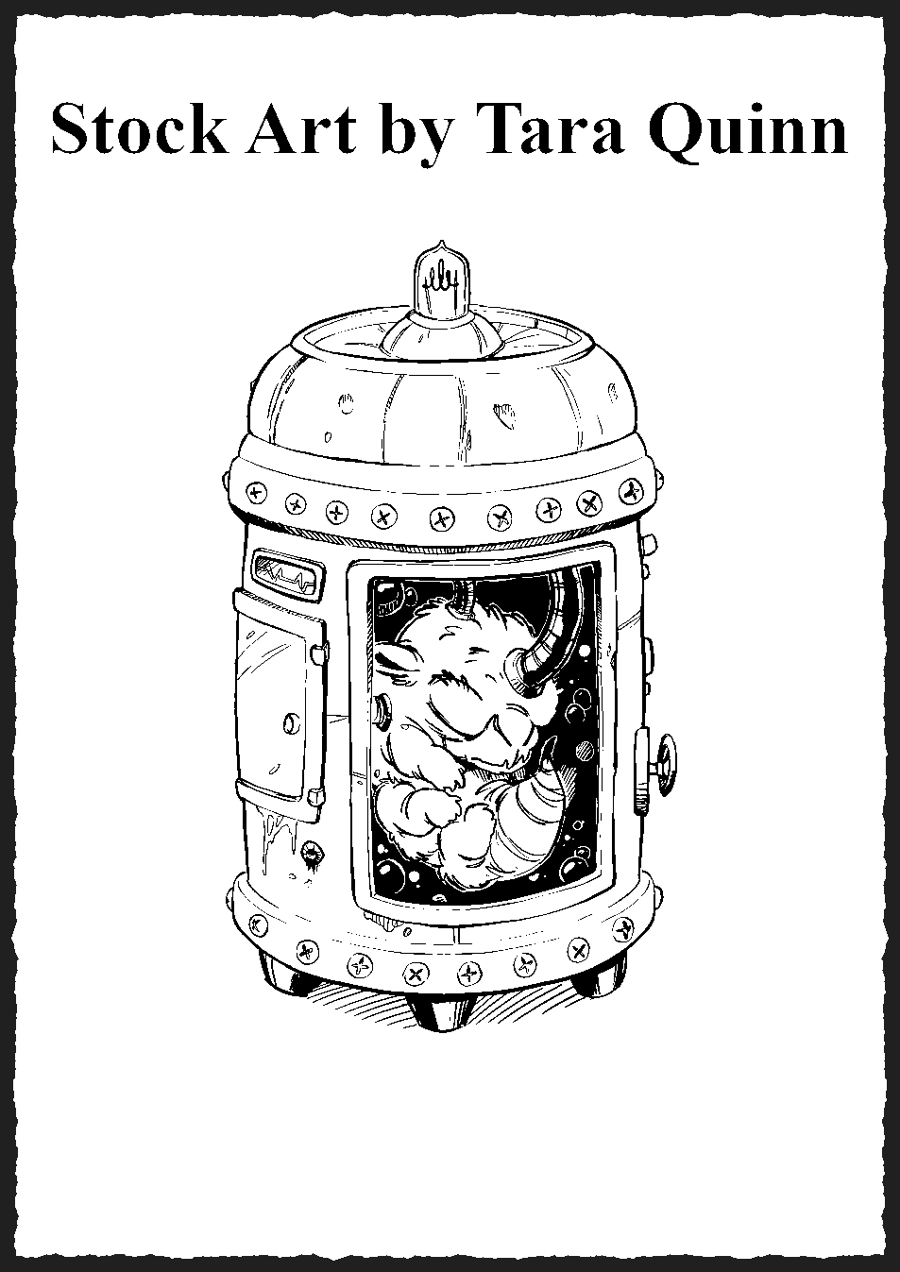 Containment Pod - Sci-Fi Stock Art by Tara Quinn - BirdEnuf Books ...