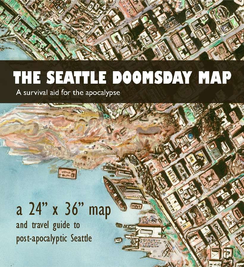 The Seattle Doomsday Map - Planet Thirteen | DriveThruRPG