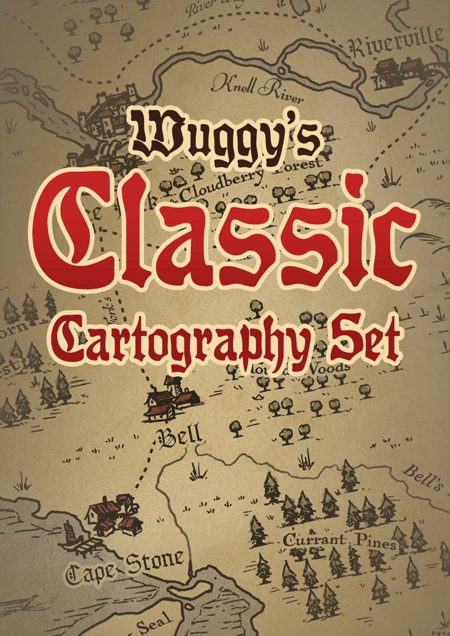 Wuggy's Classic Cartography Set - Ari-Matti Toivonen | DriveThruRPG