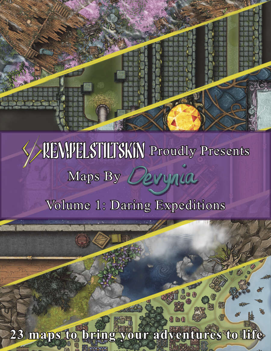 Maps By Devynia Volume 1: Daring Expeditions - Rempelstiltskin ...