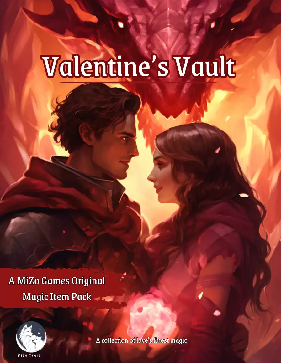Valentine's Vault (5e Item Pack) - MiZo Games | DriveThruRPG
