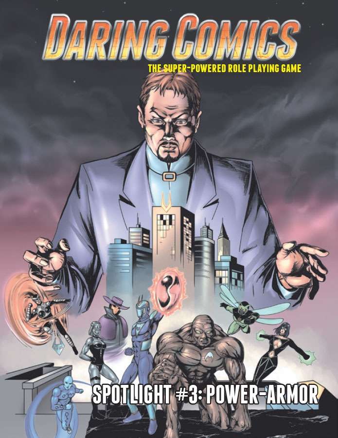 Daring Comics Spotlight #3: Power-Armor - Daring Entertainment | Daring ...