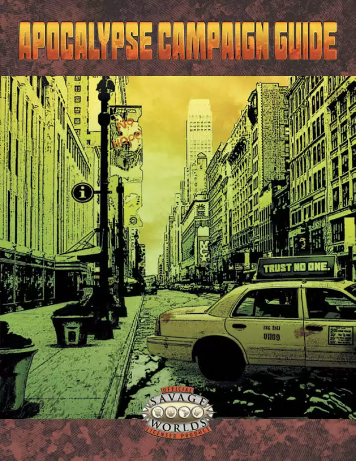 Apocalypse Campaign Guide - Daring Entertainment | Apocalypse Campaign ...