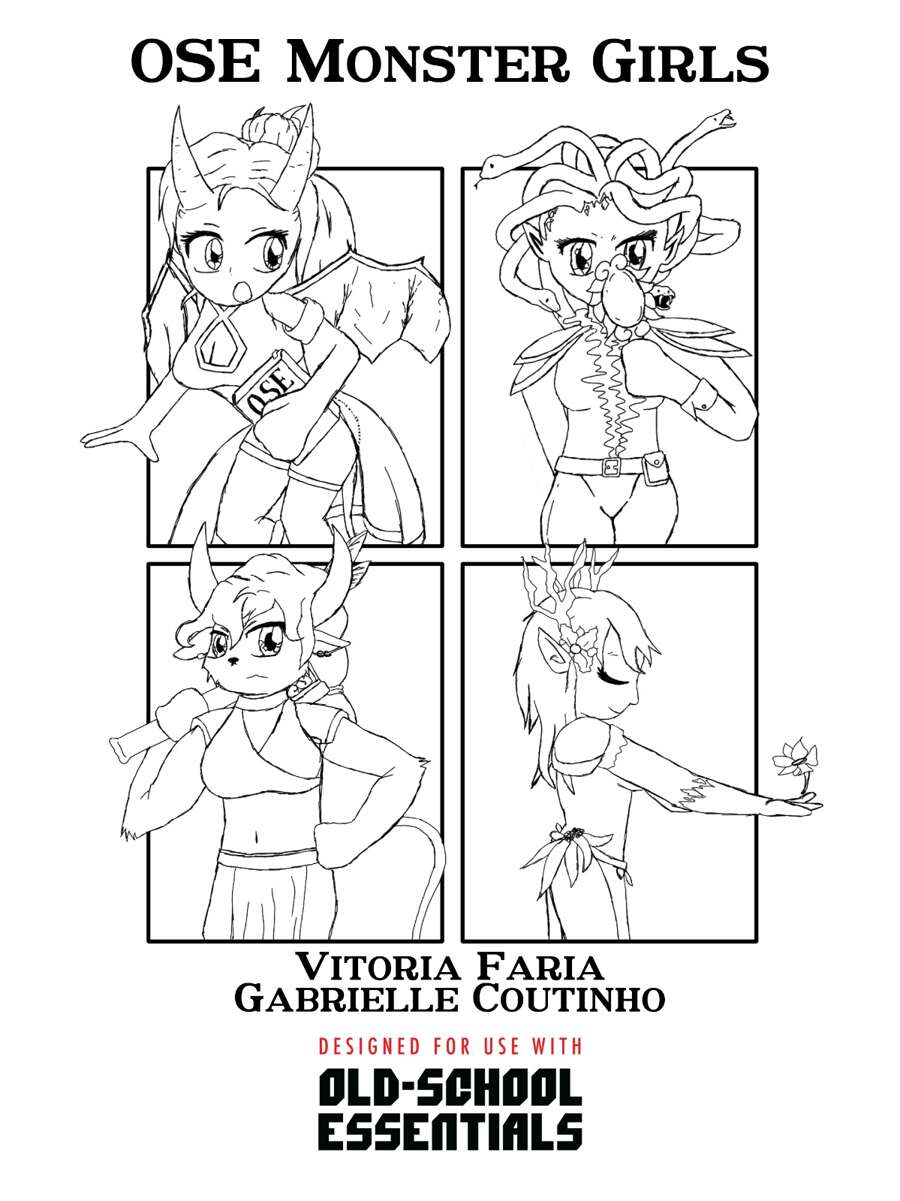 OSE Monster Girls - VitoriaFaria | DriveThruRPG