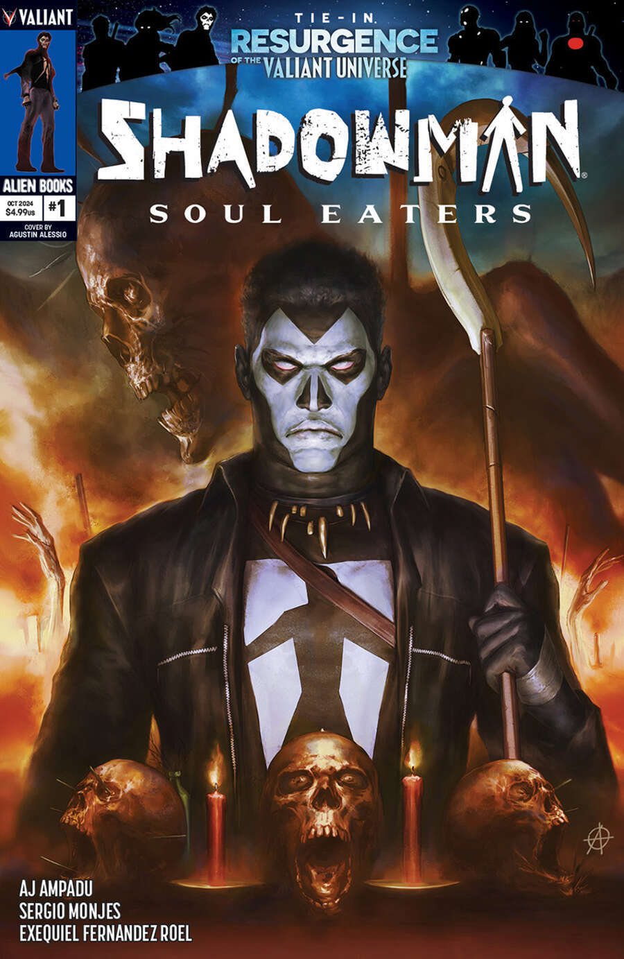 Shadowman: Soul Eaters #1 (of 4) - Alien Books | DriveThruRPG