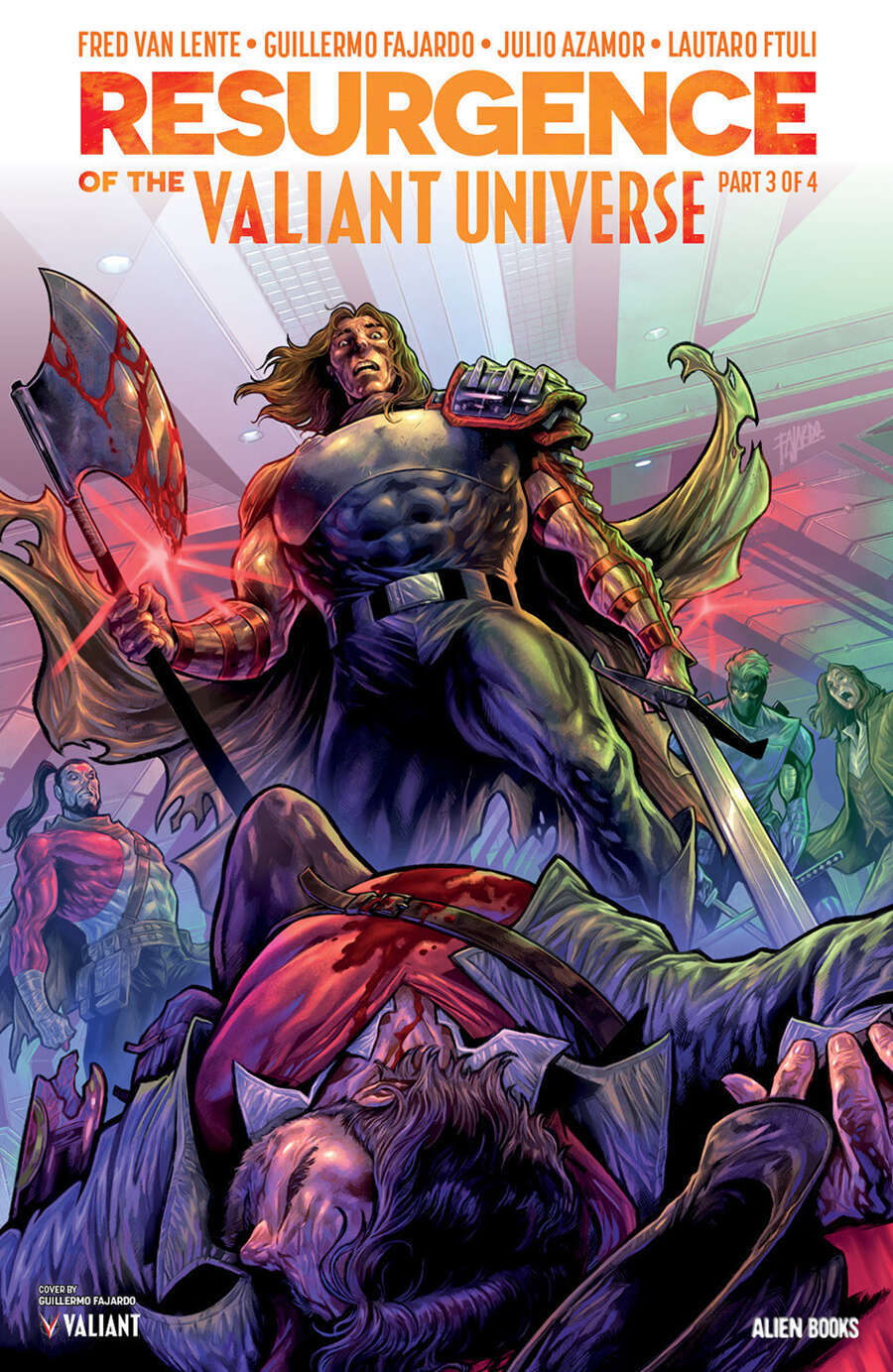 Resurgence of the Valiant Universe #3 - Alien Books | DriveThruRPG