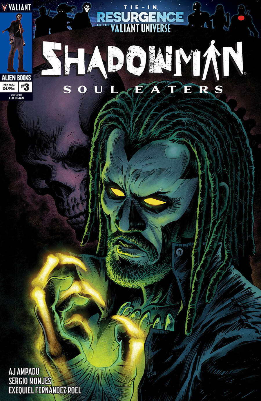 Shadowman: Soul Eaters #3 (of 4) - Alien Books | DriveThruRPG