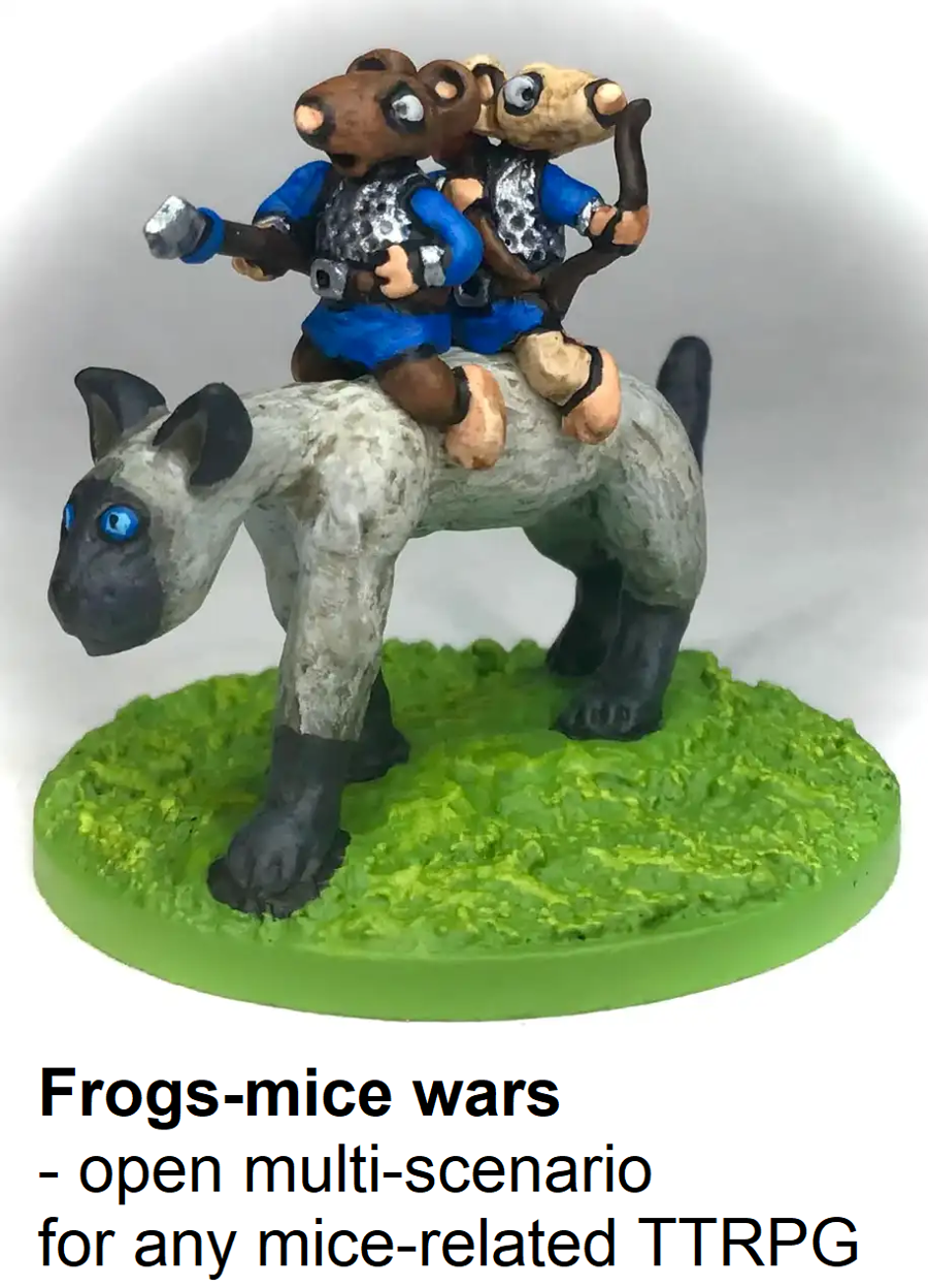 Frogs-mice wars - DMDU | DriveThruRPG