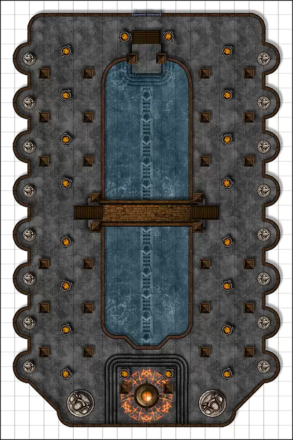 BATTLE MAPS: Huge Water Temple - Knights Crimson | Maps & Grids ...