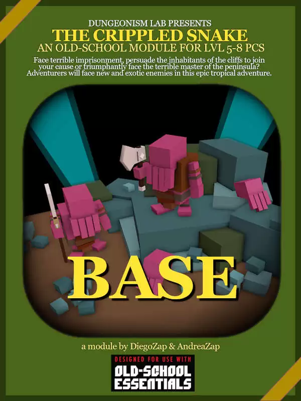 The Crippled Snake, BASE ed. - dungeonismlab | ADVENTURES | DriveThruRPG
