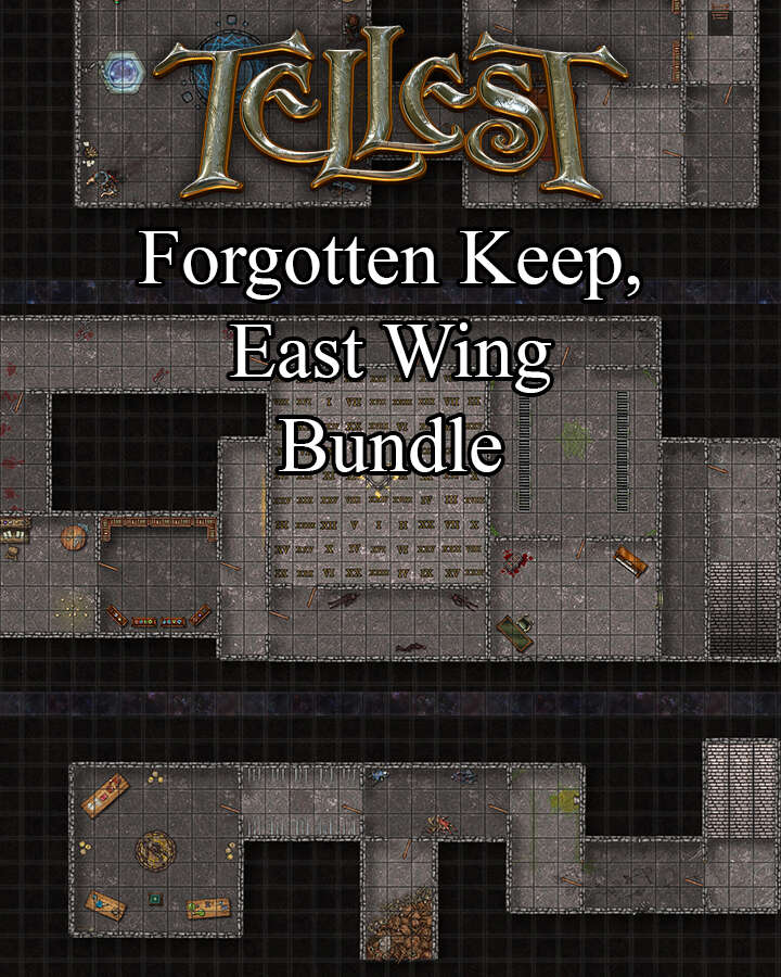 Forgotten Keep, East Wing [BUNDLE] - Tellest | DriveThruRPG