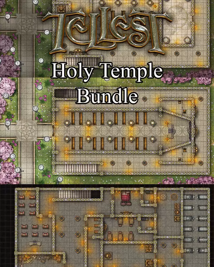Holy Temple [BUNDLE] - Tellest | DriveThruRPG