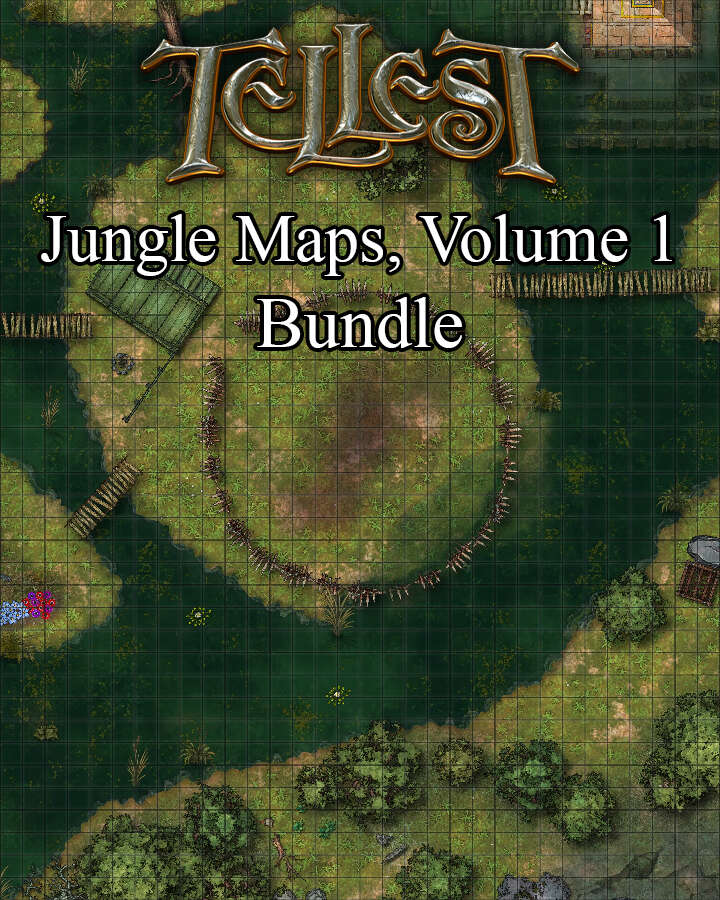 Jungle Maps, Volume 1 [BUNDLE] - Tellest | DriveThruRPG