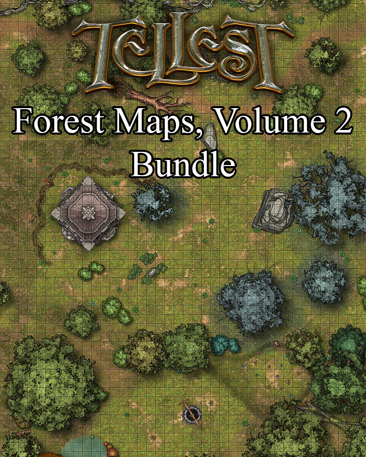 Forest Maps, Volume 2 [BUNDLE] - Tellest | DriveThruRPG