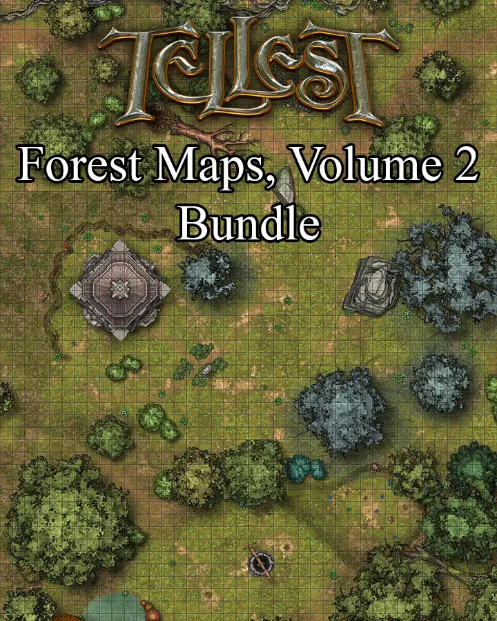 Forest Maps, Volume 2 [BUNDLE] - Tellest | DriveThruRPG