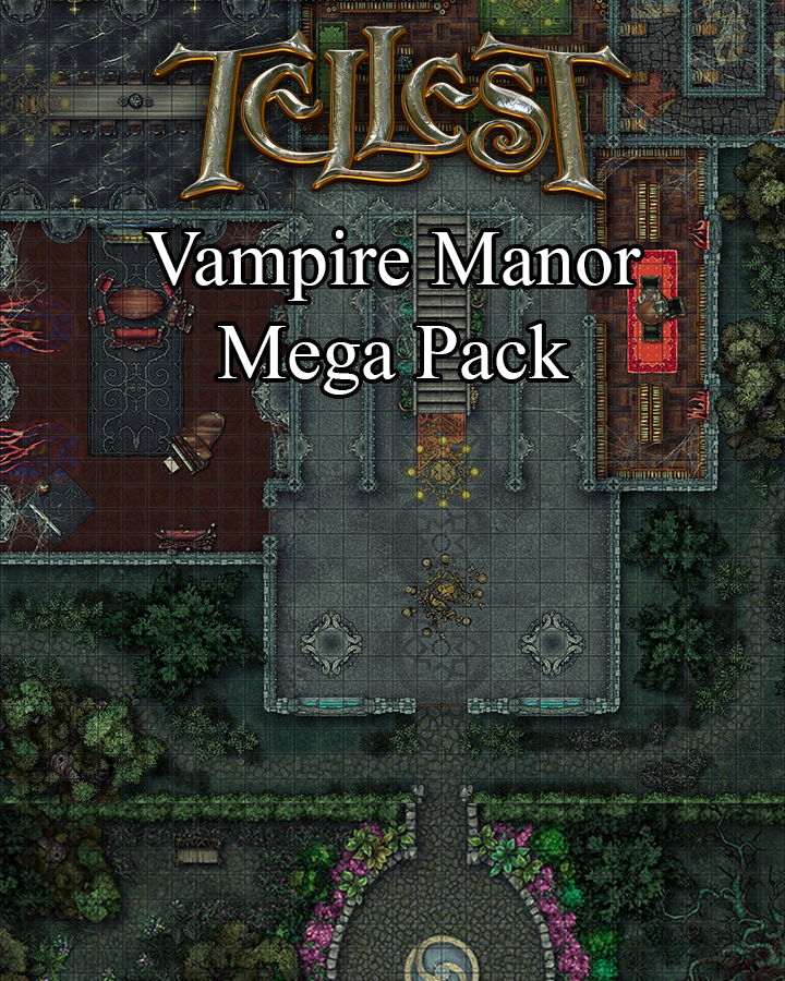 Vampire Manor Mega Pack [BUNDLE] - Tellest | DriveThruRPG