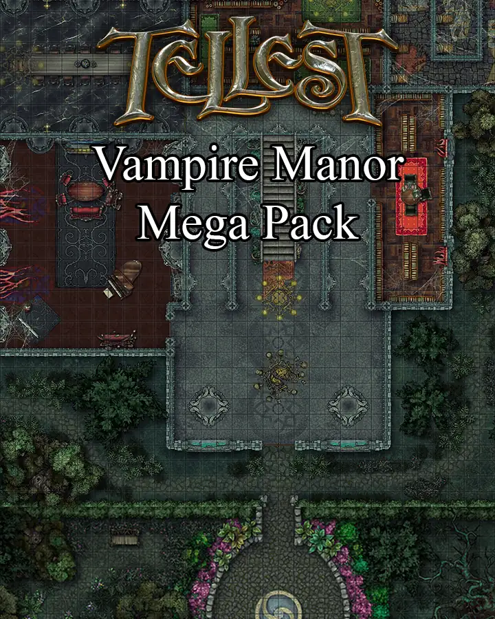 Vampire Manor Mega Pack [BUNDLE] - Tellest | DriveThruRPG