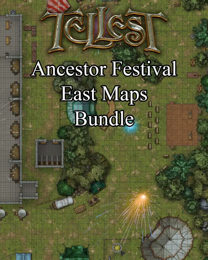 Ancestor Festival East Maps [BUNDLE] - Tellest | DriveThruRPG