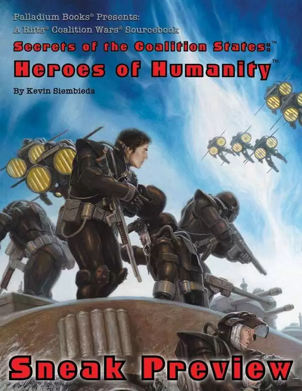 Rifts® Heroes of Humanity Sneak Preview - Palladium Books | Rifts ...