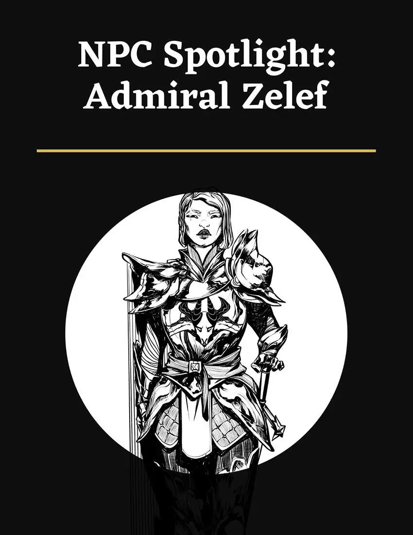 NPC Spotlight: Admiral Zelef - Mellow Golem Games | DriveThruRPG