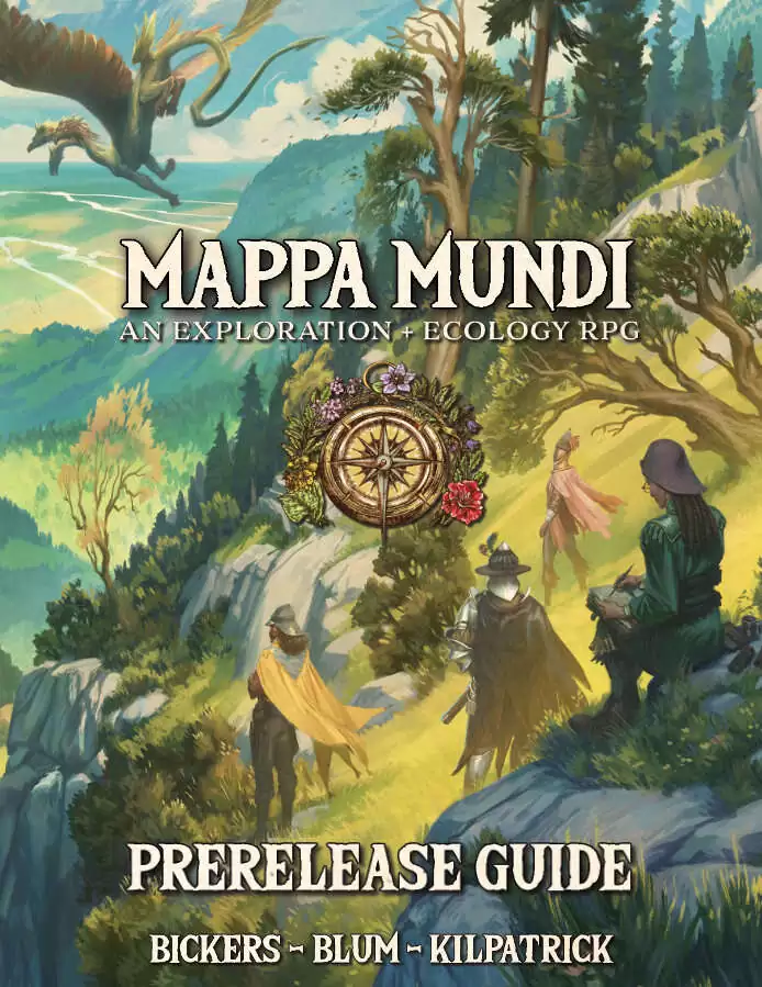 Mappa Mundi: An Exploration + Ecology RPG Prerelease Guide - Three ...