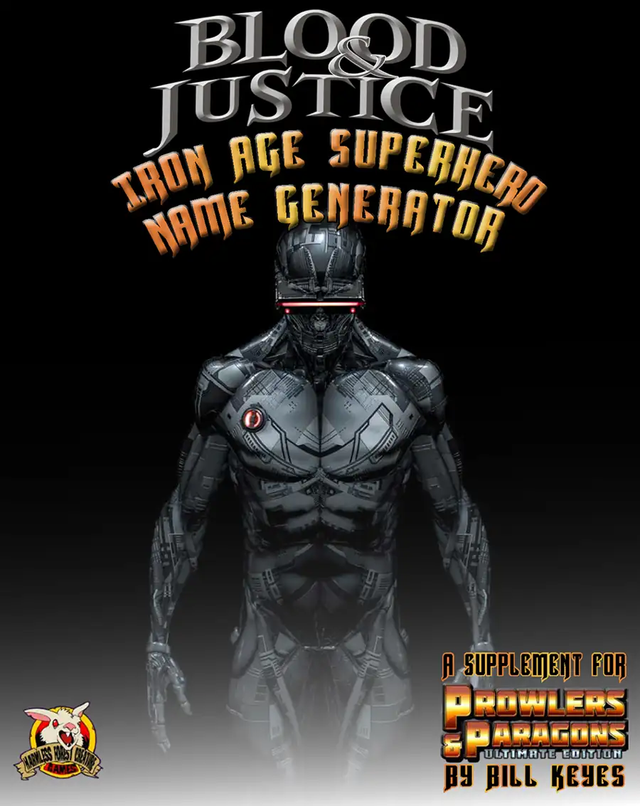 Iron Age Superhero Random Name Generator - Harmless Forest Creature ...