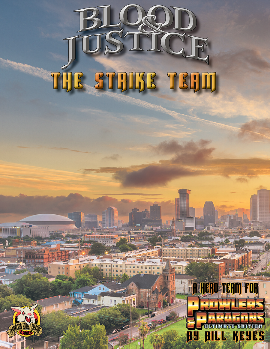 Blood & Justice: The Strike Team - Harmless Forest Creature Games | DriveThruRPG