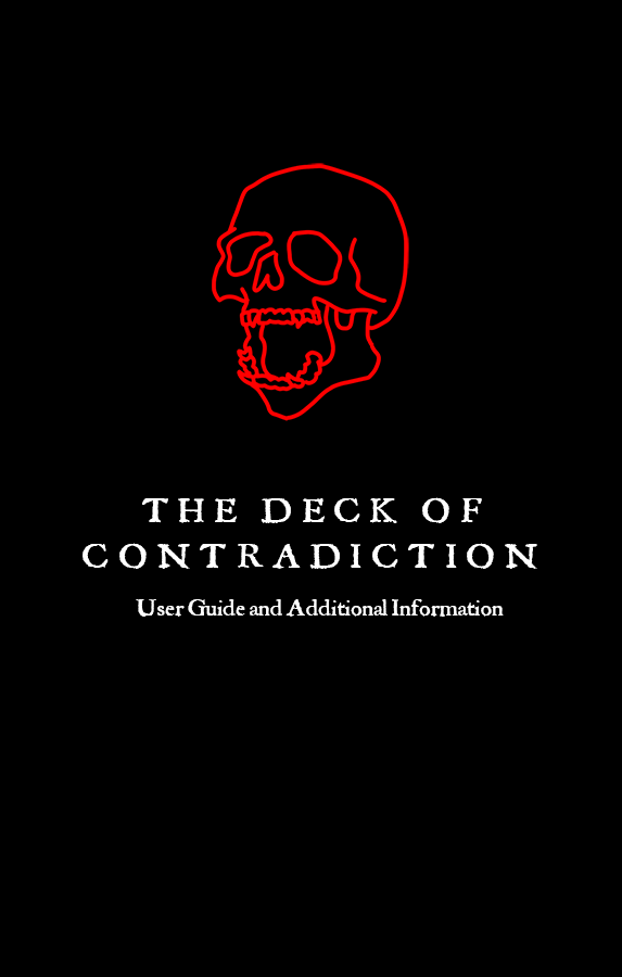 Deck of Contradiction User Guide (Sample) - Old Warlock Games ...