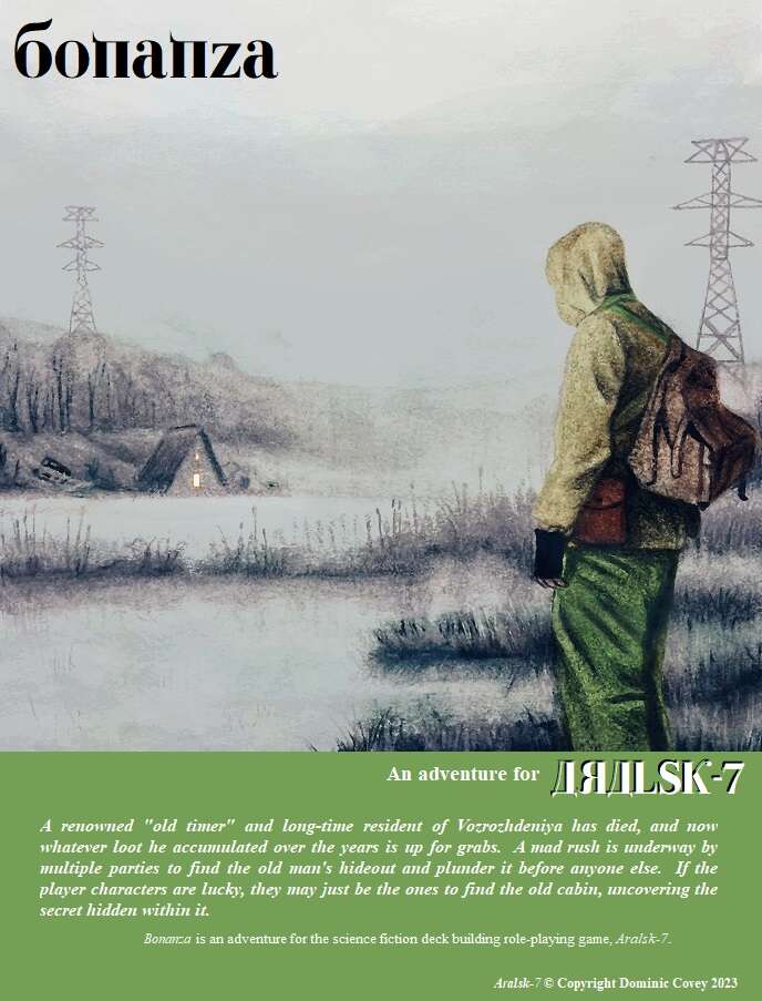 Bonanza (Aralsk-7) - DCovey | DriveThruRPG