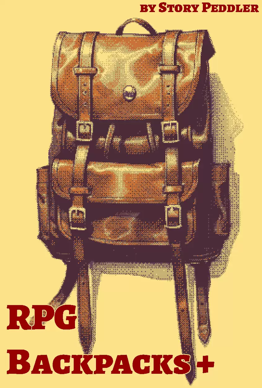 RPG Backpacks + - Story Peddler | DriveThruRPG