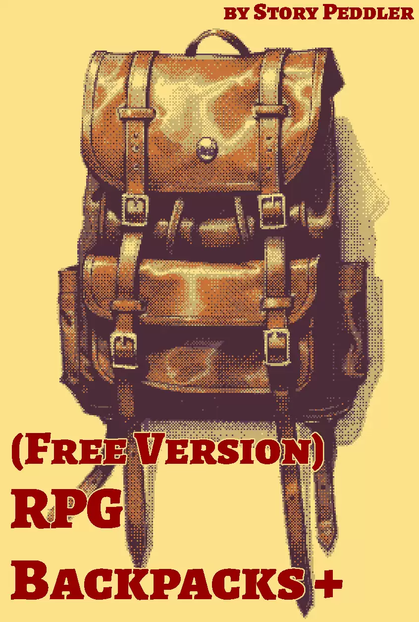 RPG Backpacks + (Free Version) - Story Peddler | DriveThruRPG