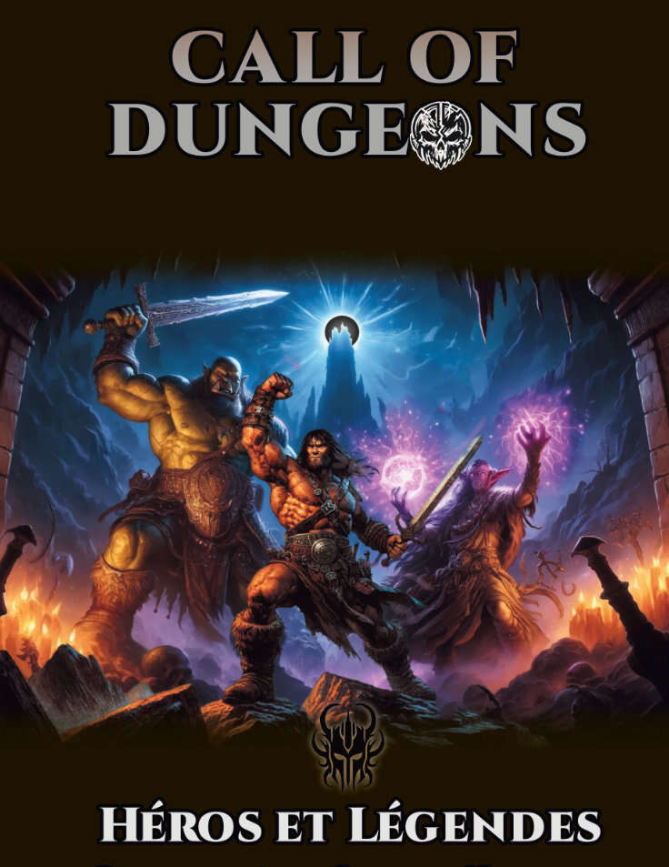 Call of Dungeons : Héros et Légendes (Livre et PnPFR) - Epic Mecanix ...