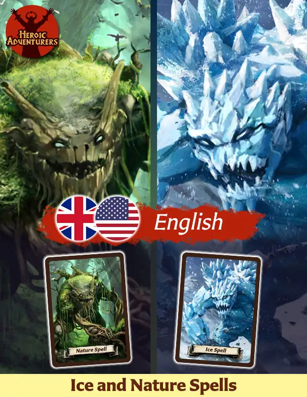 Nature and Ice Spells [English] - HeroicAdventurers | DriveThruRPG