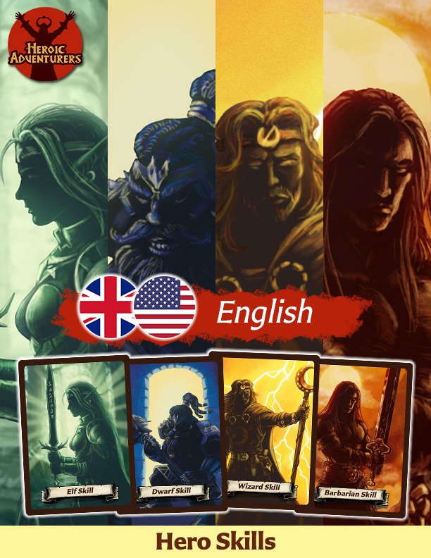 Hero Skills [English] - HeroicAdventurers | DriveThruRPG