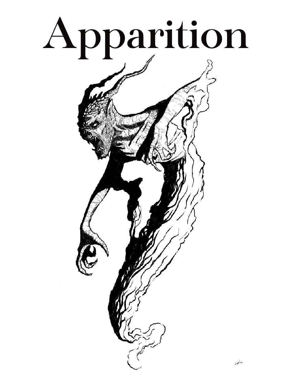 Apparition - Stock Art - Jeff Koch Stock Art | Line Art | DriveThruRPG