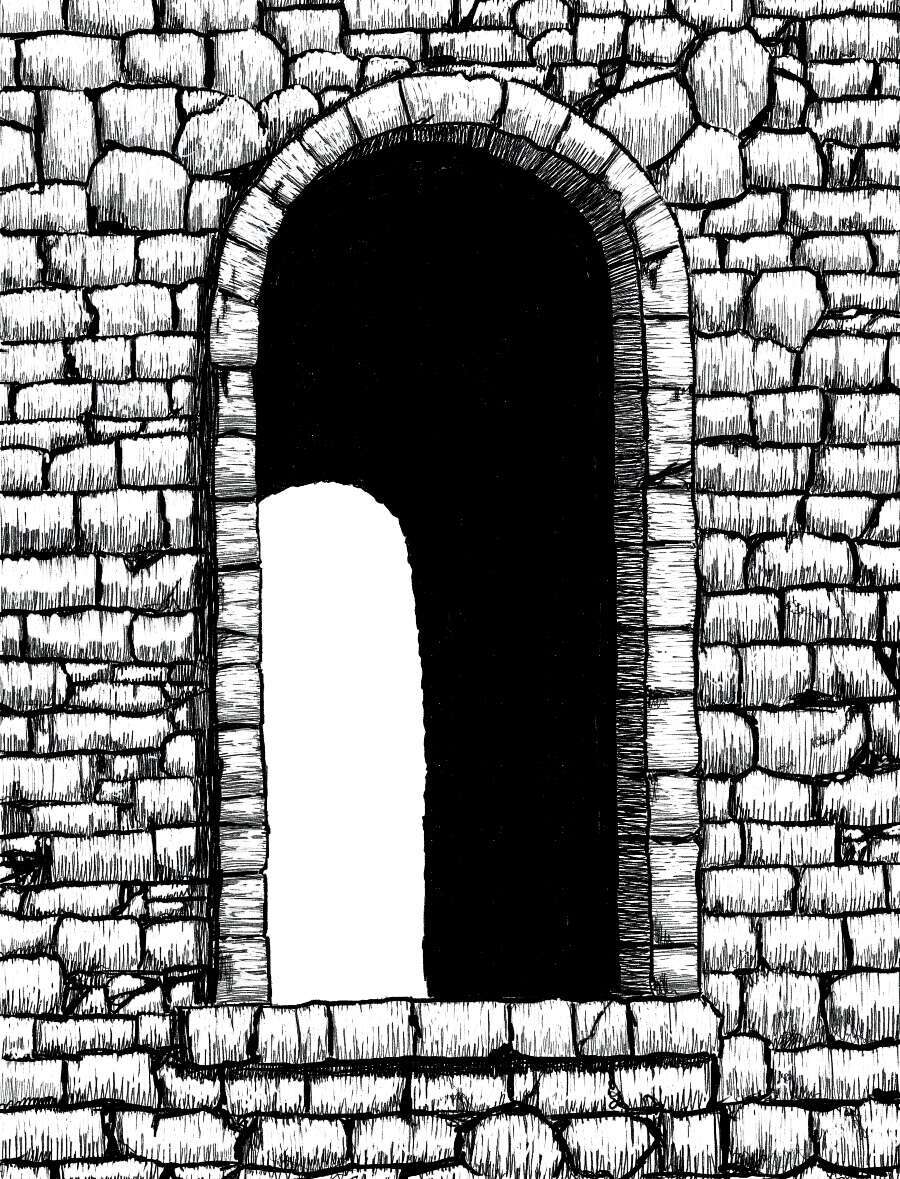 Tower Window 1 - Stock Art - Jeff Koch Stock Art | Scenes | DriveThruRPG
