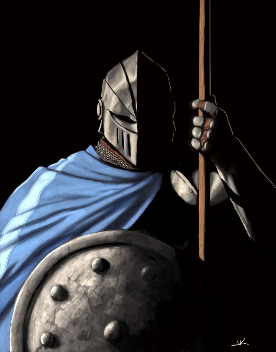 Knight 4 - Jeff Koch Stock Art | Color Portraits & Illustrations ...