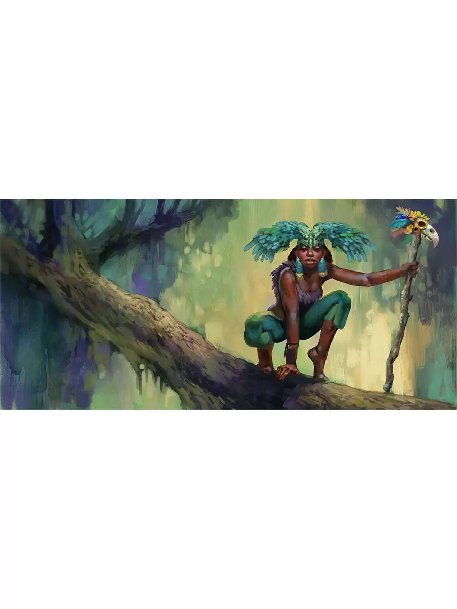 druid in tree stock art - Drawhaus Design | DriveThruRPG