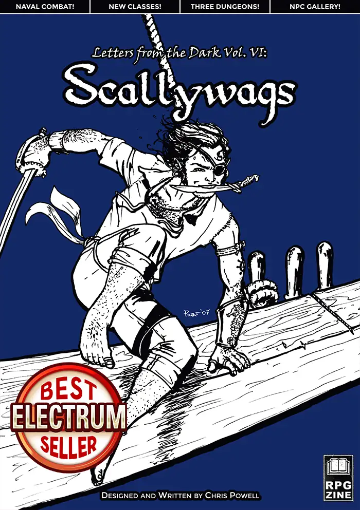 Letters from the Dark Vol. VI: Scallywags - Chris Powell | Letters from the Dark | DriveThruRPG