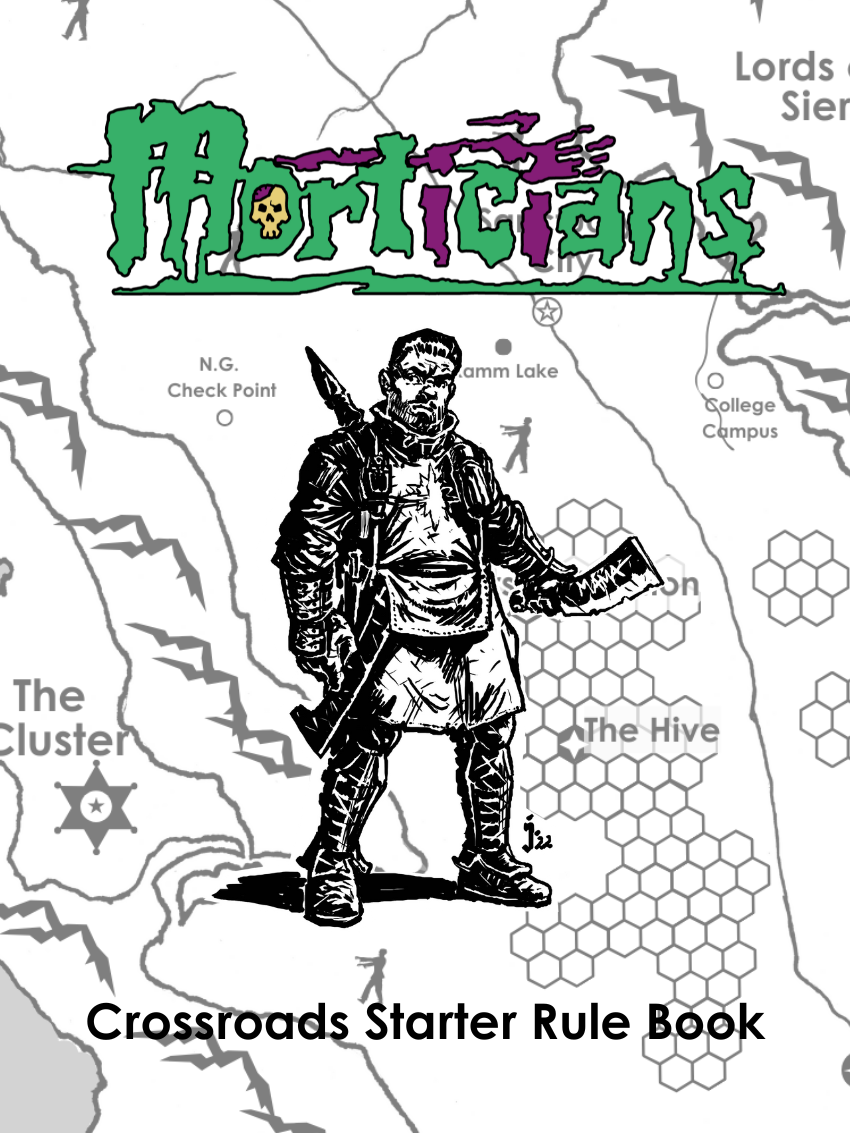 Morticians RPG Crossroads: The Introductory Undertaking (Starter Rule ...